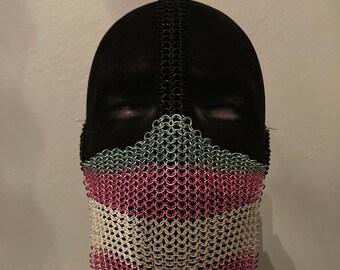 Chainmail Mask - Etsy