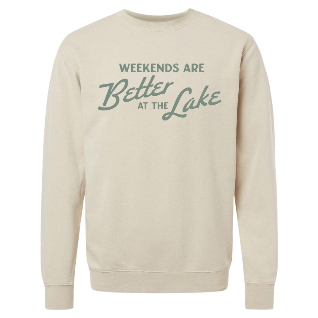 Weekends at the Lake Upta Camp Lake Life Oversized Vintage Sweater - Etsy
