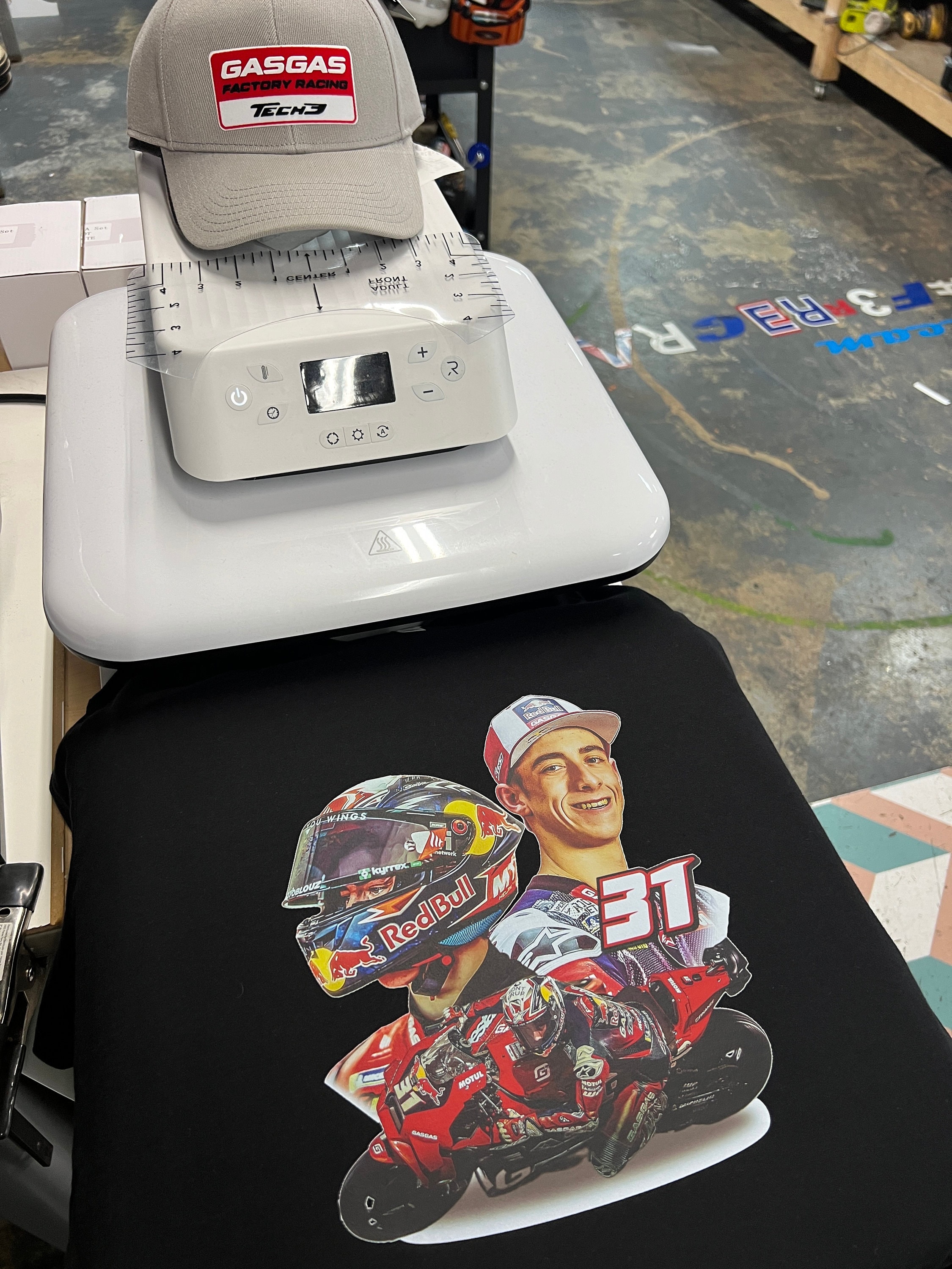 Pedro Acosta 31 Gasgas Ktm Racing Team Moto GP , DTF Print in Bella ...