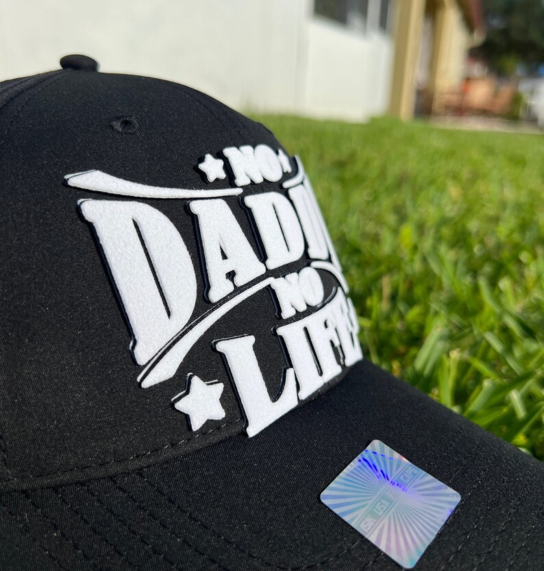 No Daddy No Life Fathers Day Gift Cap or Hat Universal Fit Hand Made ...