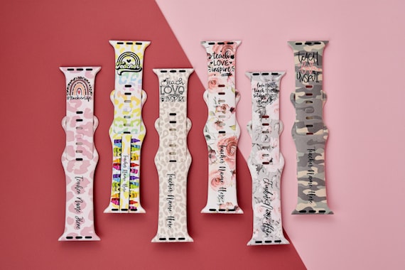 Teacher Personalized Apple Watch Band - Etsy