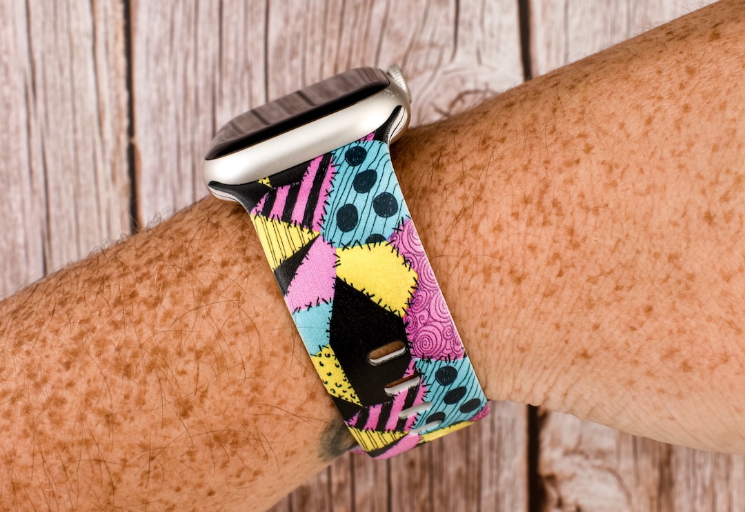 Nightmare Inspired Patches Silicone Watch Band Compatible With Apple ...