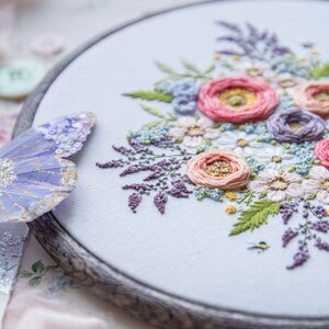 Embroidery PDF Pattern "bouquet of the Meadow" - Digital Instant ...