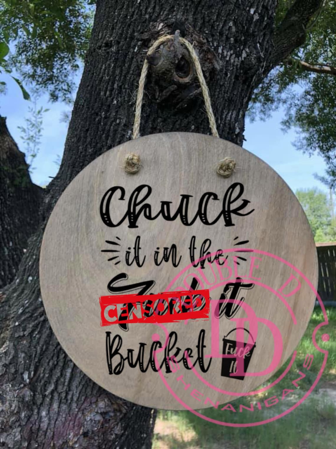 Chuck It in the F**k It Bucket SVG, PDF, Eps, JPG, Png Dxf Cutting ...