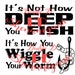 It's Not How Deep You Fish Digital Download SVG, Dxf, PNG, PDF - Etsy