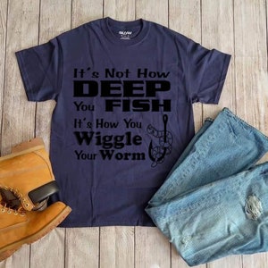 It's Not How Deep You Fish Digital Download SVG, Dxf, PNG, PDF - Etsy