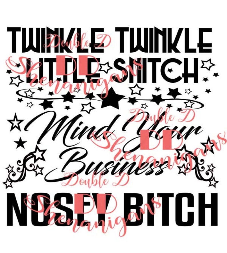 Twinkle Twinkle SVG. Digital Download Includes SVG, Pdf, PNG, and Dxf ...
