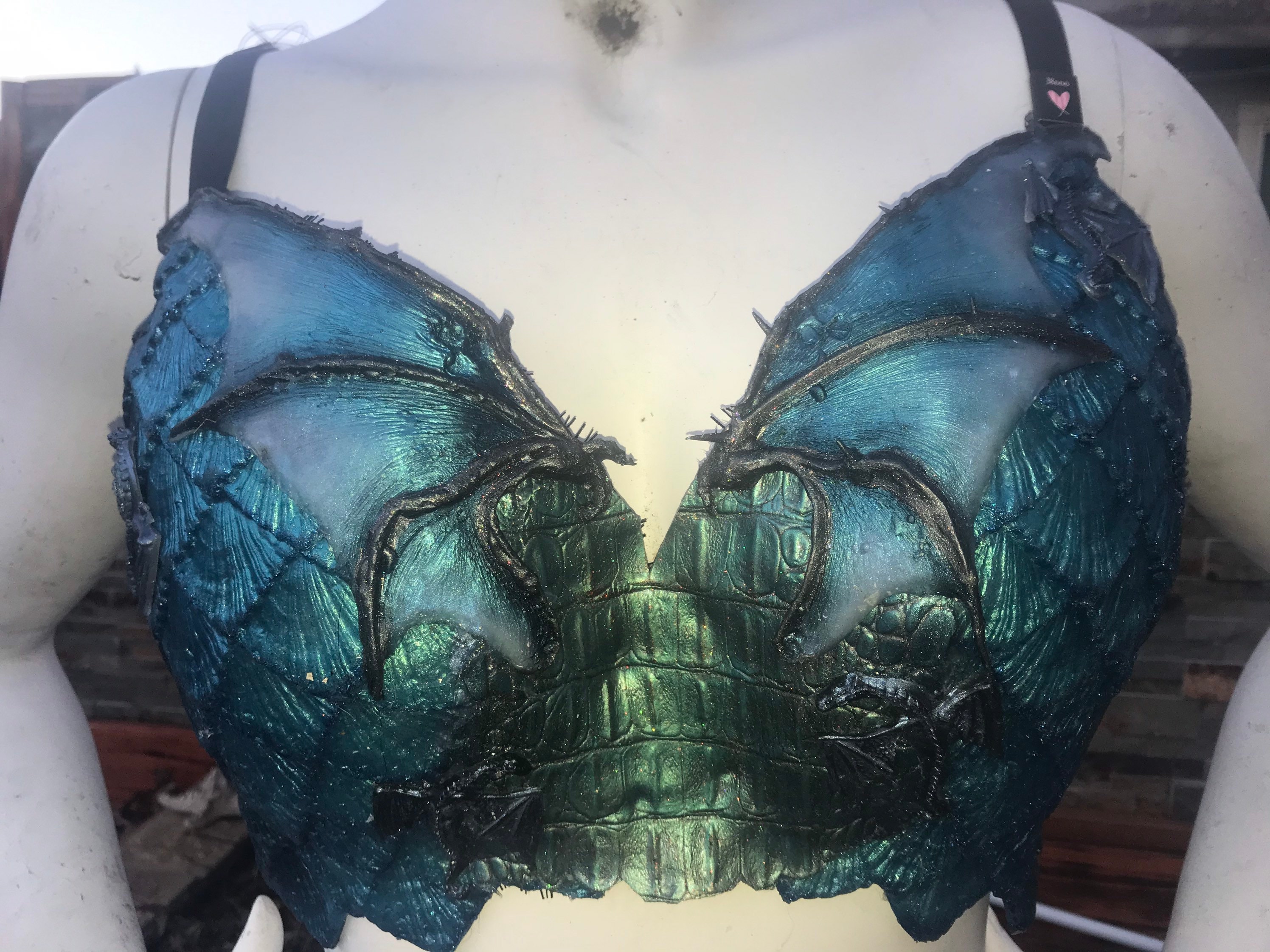 Mother of Dragons Silicone Mermaid Bra - Etsy