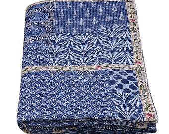 Indigo Blue Quilt | Etsy