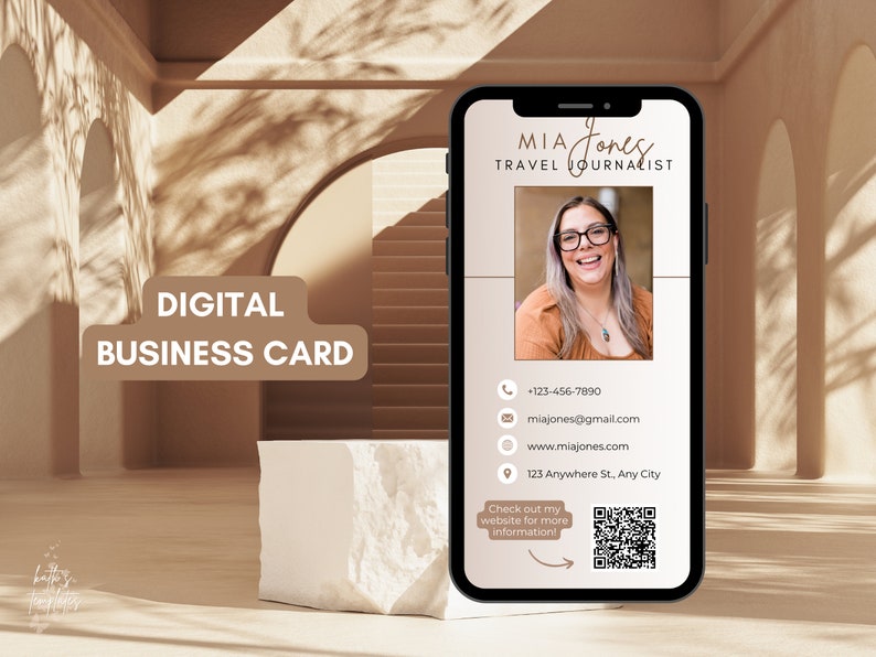 Mia Jones | Professional Bundle | Unique Business Card Template ...