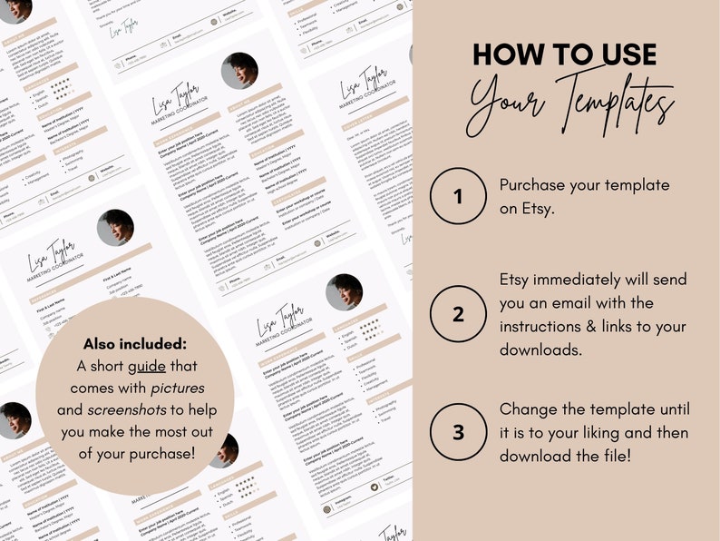 Lisa Taylor 2 Page Resume One Page Resume Resume Templates including ...