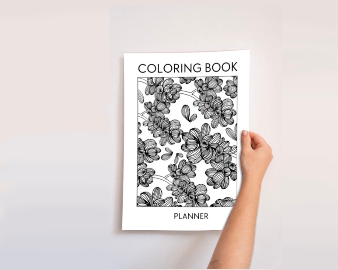 Digital 2024 Adhd-friendly Planner & Coloring Book: Printer-friendly ...