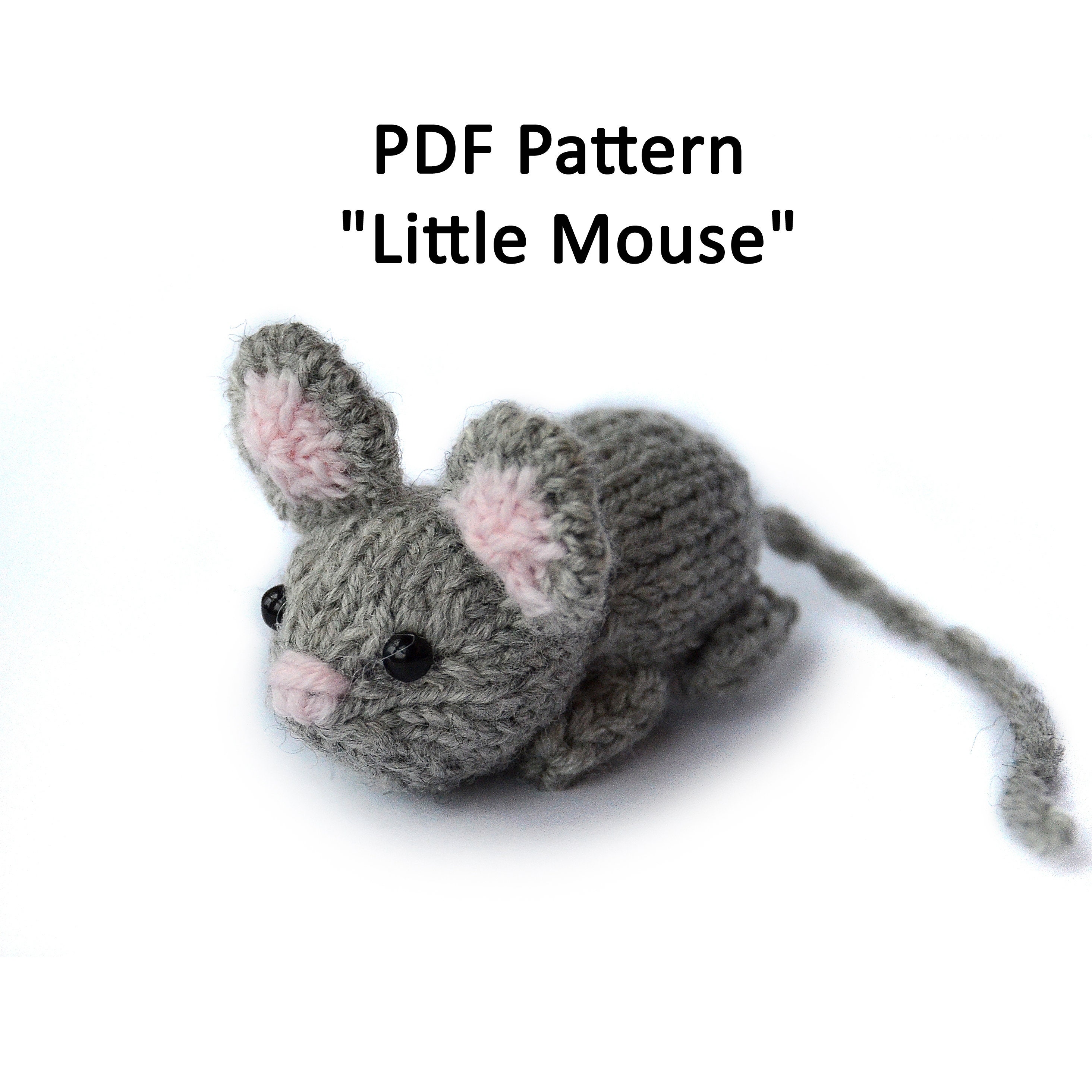 Little Mouse PDF Knitting Pattern | Etsy