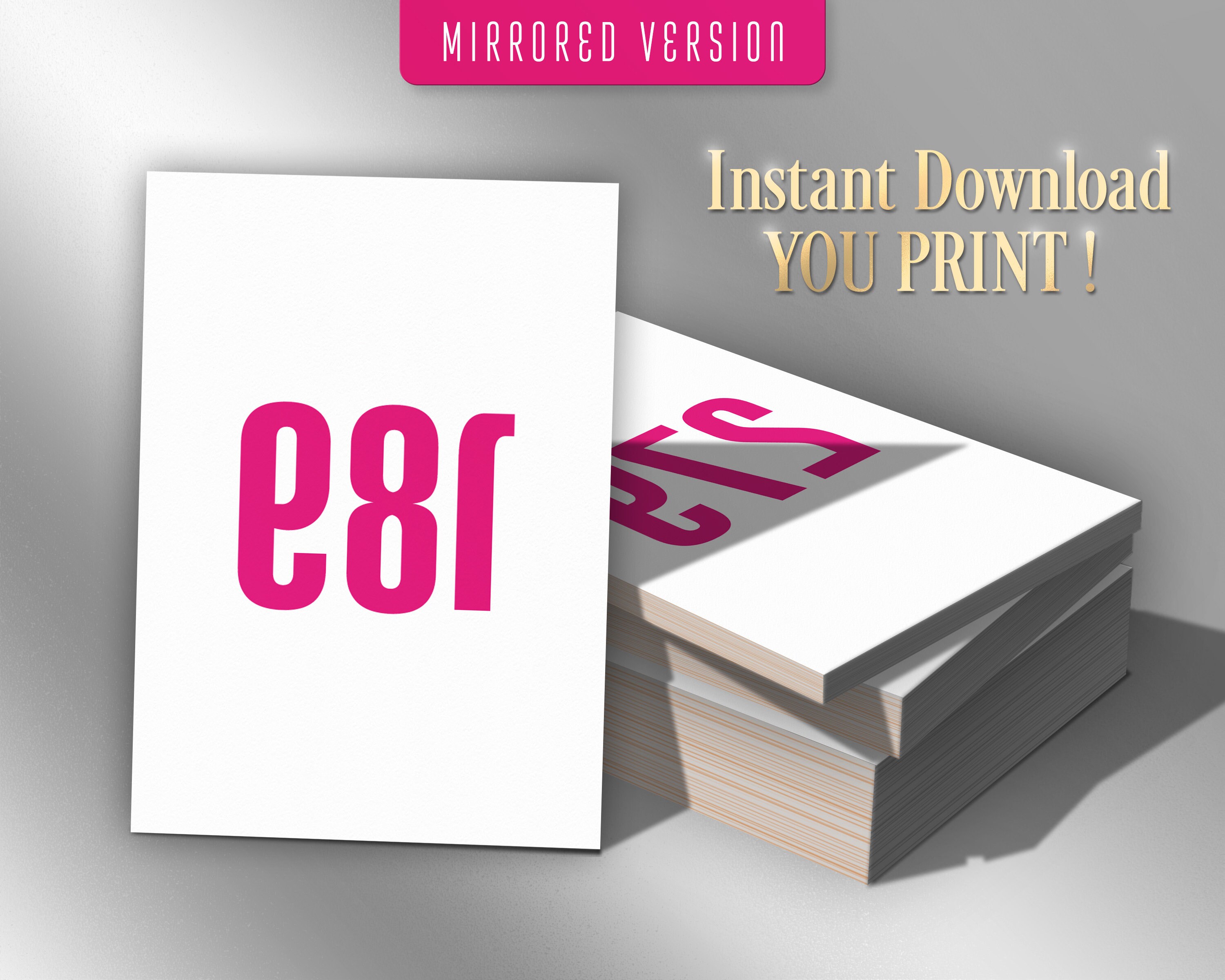 Pink Facebook Live Numbers 1-1000 (digital Download) - Etsy