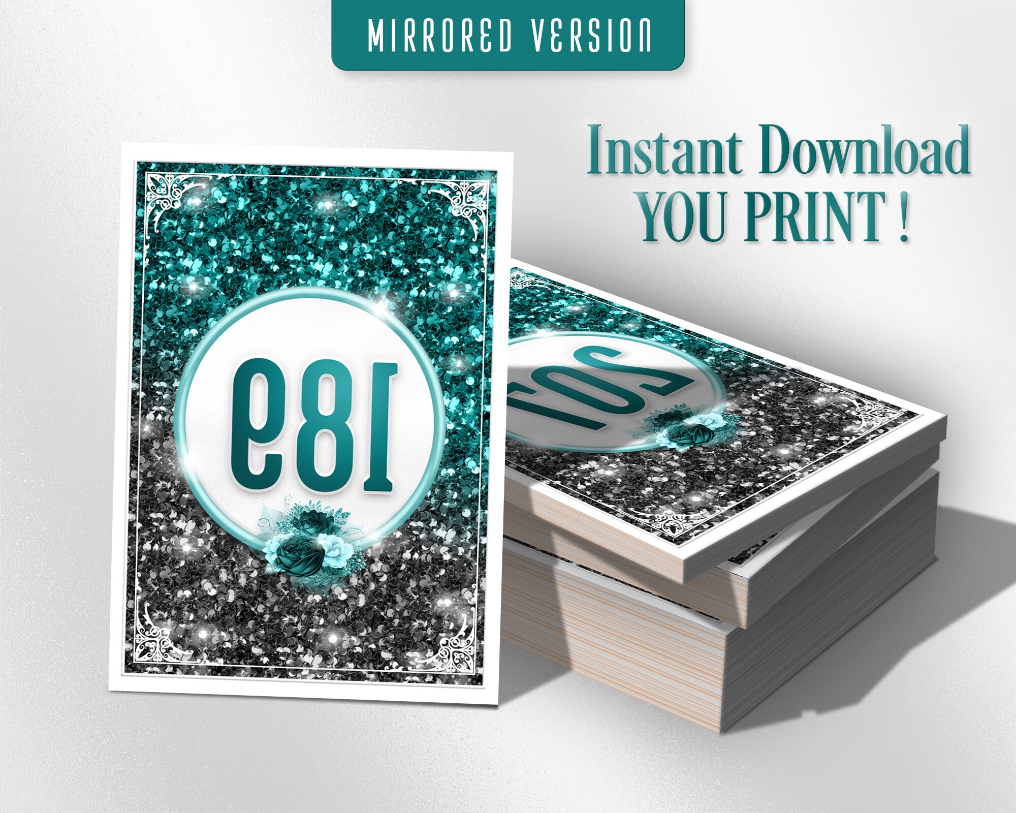 Facebook Live Numbers, Live Numbers, Facebook Live Number Cards, Sale ...