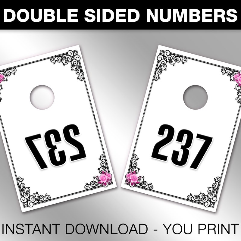 Paparazzi Numbers - Etsy