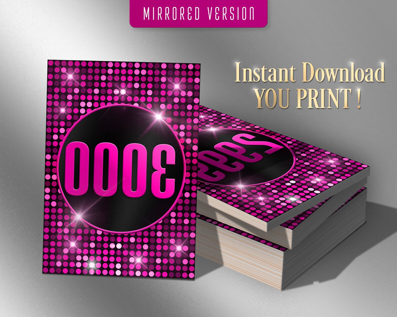 3000 Printable Facebook Live Numbers Live Cards Live Sale - Etsy