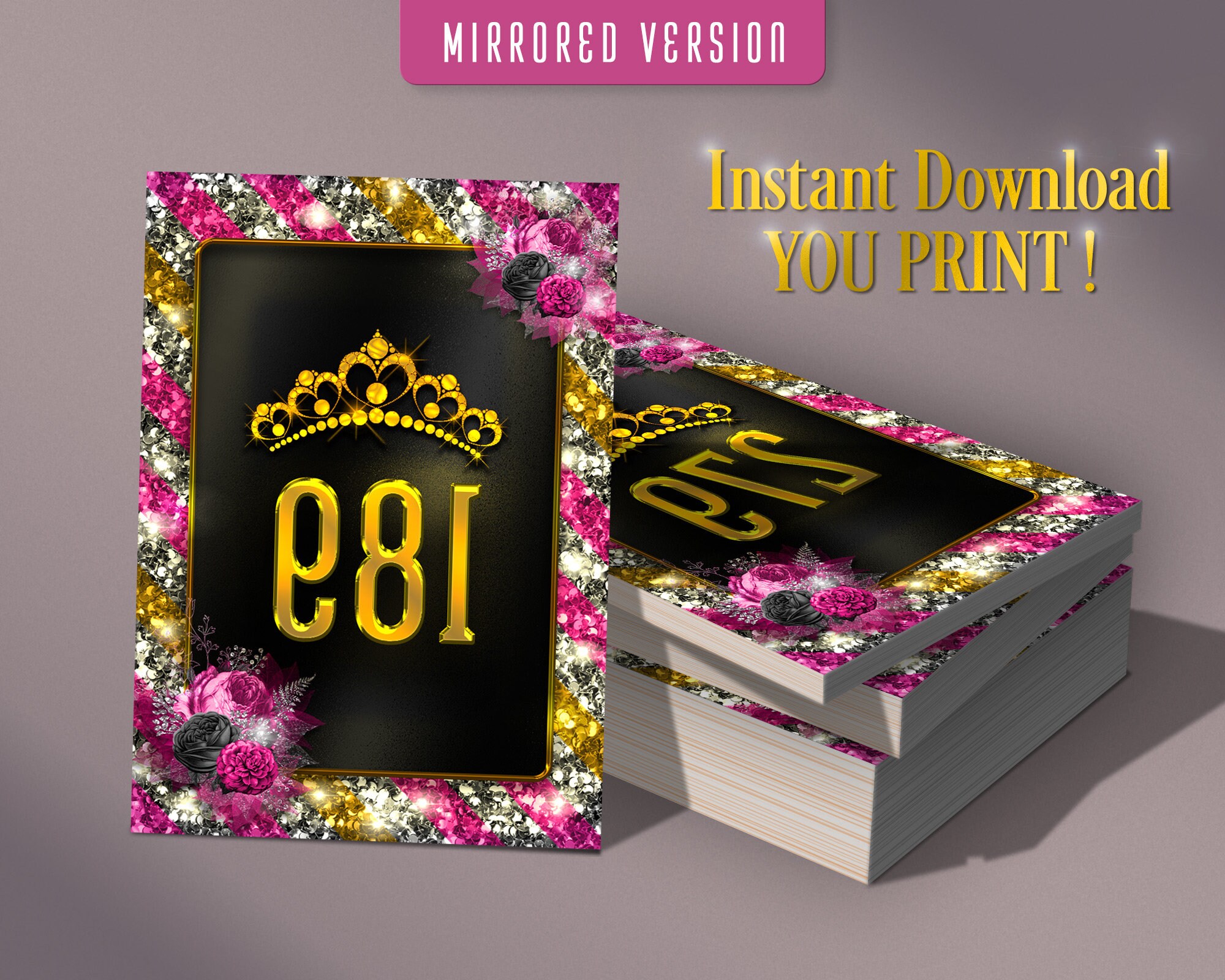 Facebook Live Number Cards, Facebook Live Numbers, Live Numbers, Sale ...