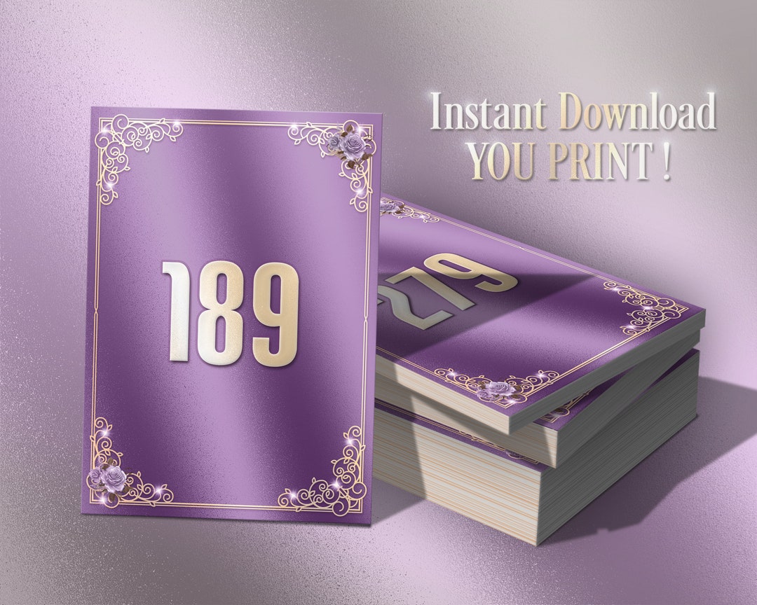 Facebook Live Numbers, Live Numbers, Facebook Live Number Cards, Normal ...