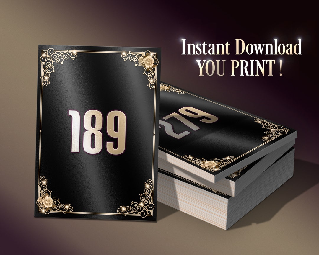 Facebook Live Numbers Live Numbers Facebook Live Number - Etsy