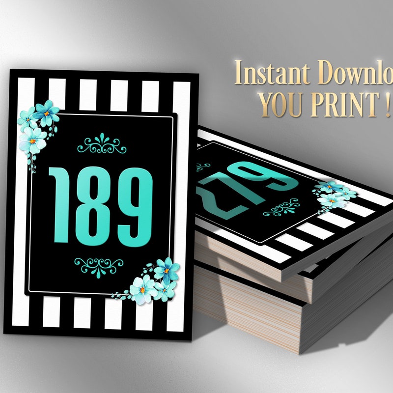 Paparazzi Numbers - Etsy