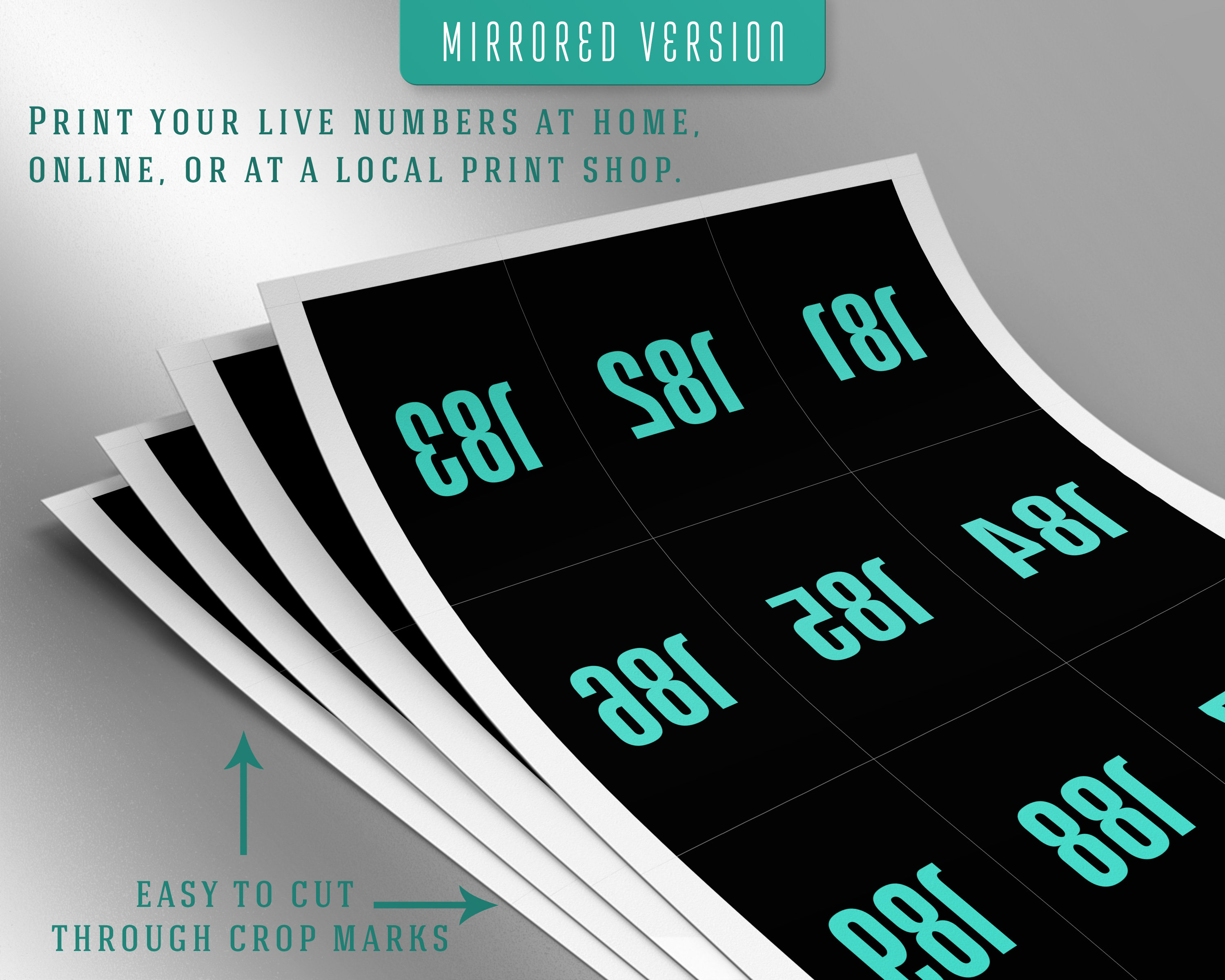 Live Sale Numbers Facebook Live Numbers Live Numbers - Etsy