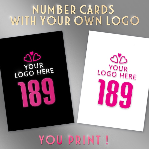 Contestant Numbers - Etsy