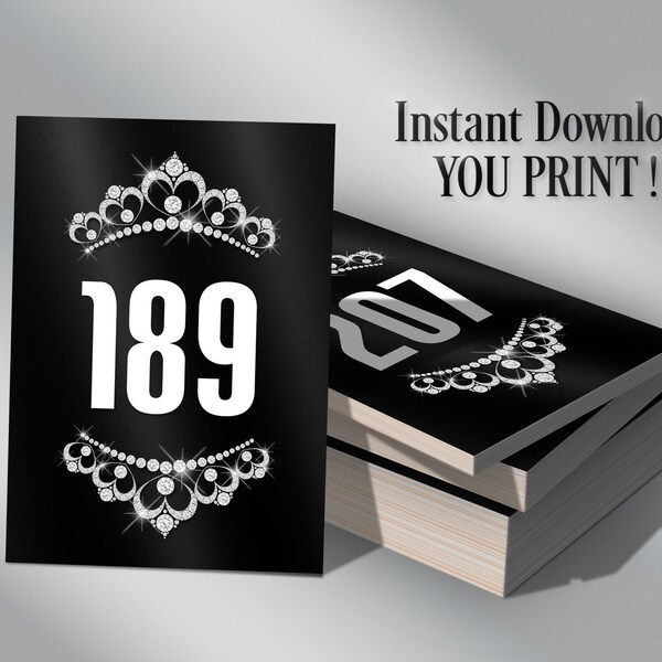 Paparazzi Numbers - Etsy