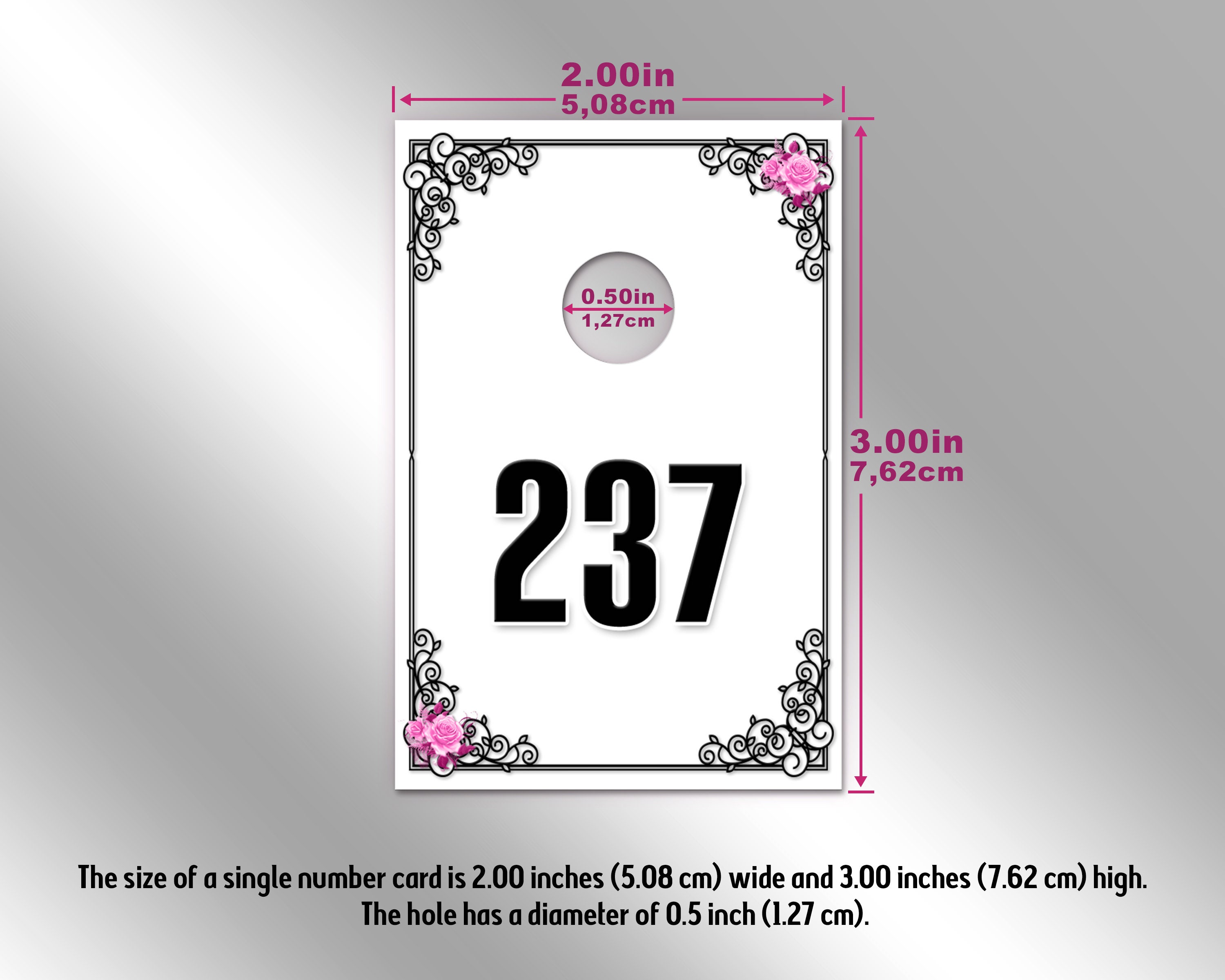 Double Sided Numbers 001-1000 Facebook Live Number Cards Sale Tags ...