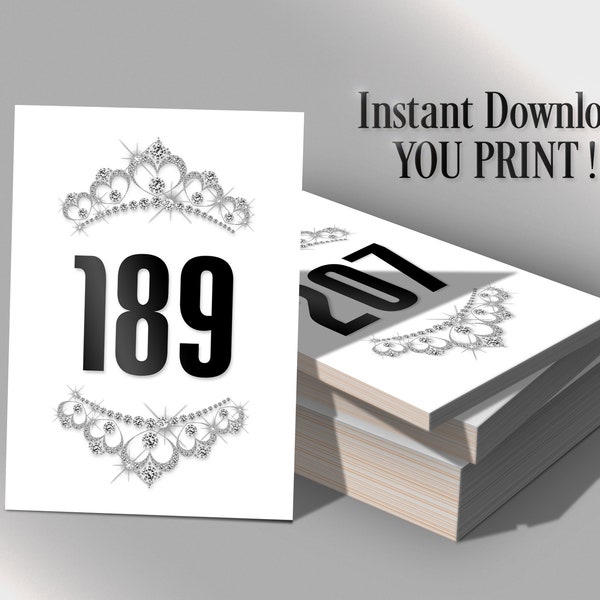 Paparazzi Numbers - Etsy