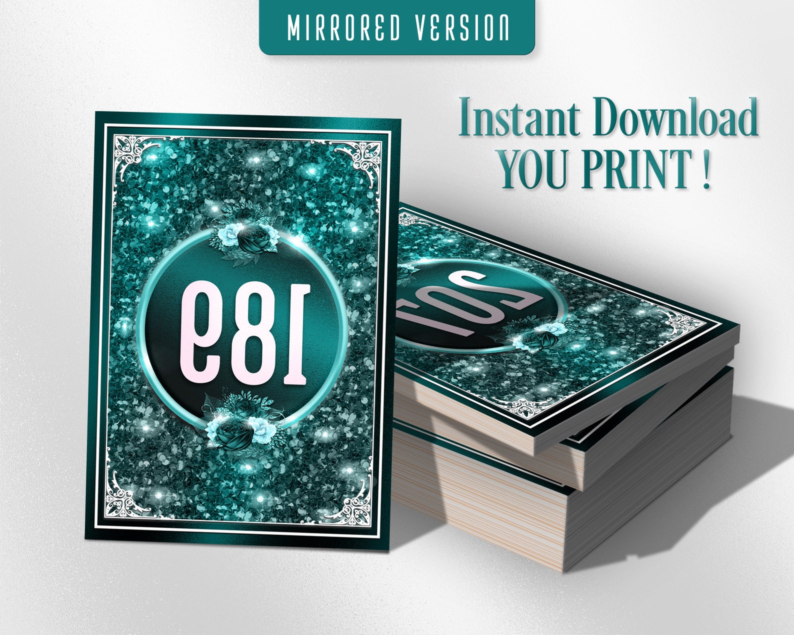 Facebook Live Numbers Facebook Live Number Cards Live - Etsy