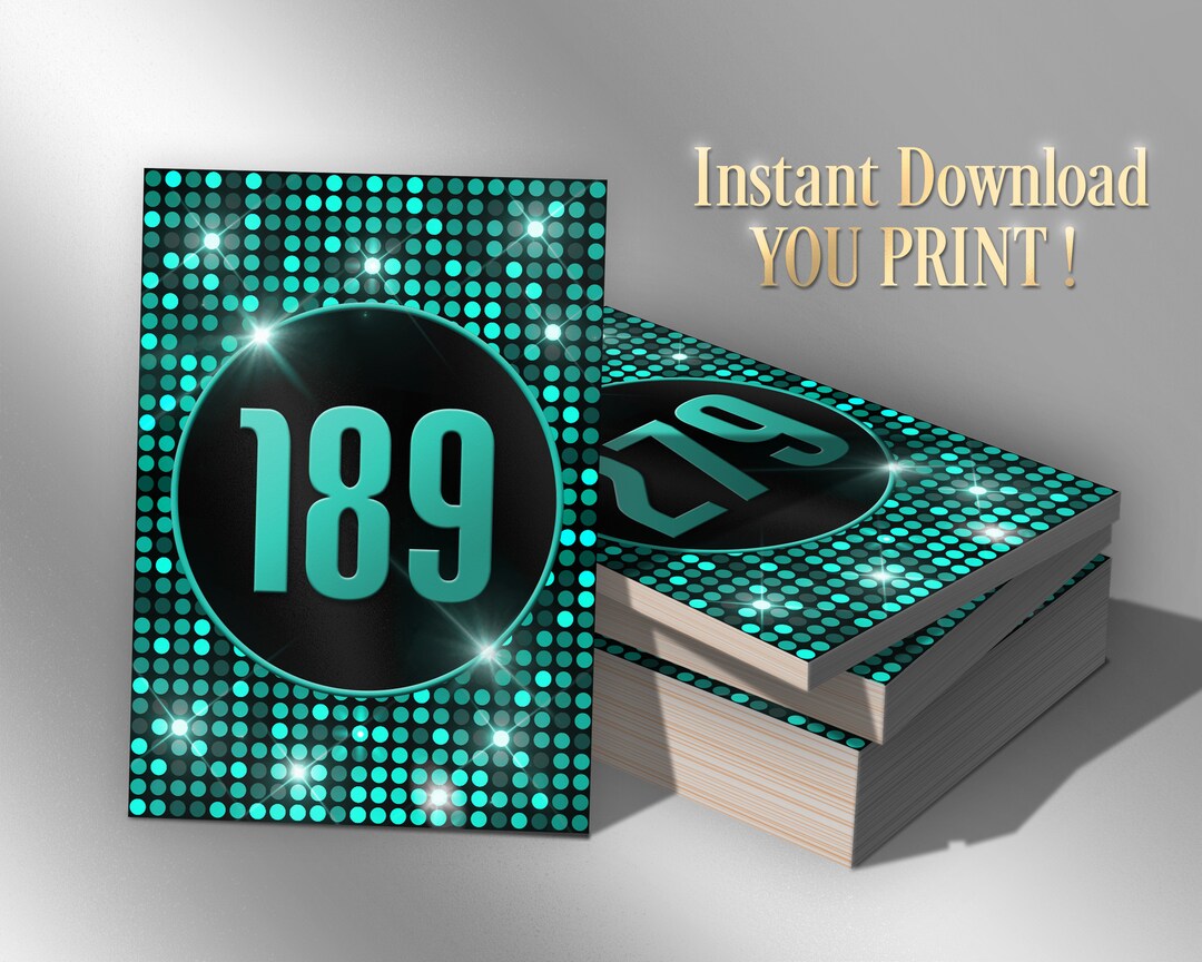 Facebook Live Number Cards, Facebook Numbers, Live Tags, Normal ...