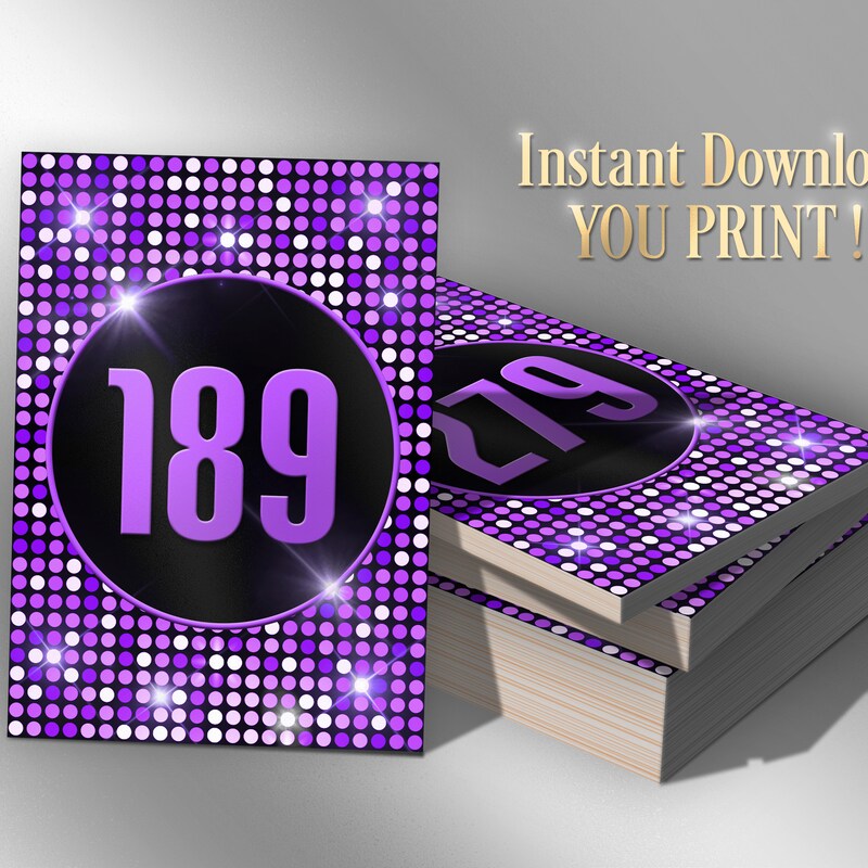 Paparazzi Numbers - Etsy