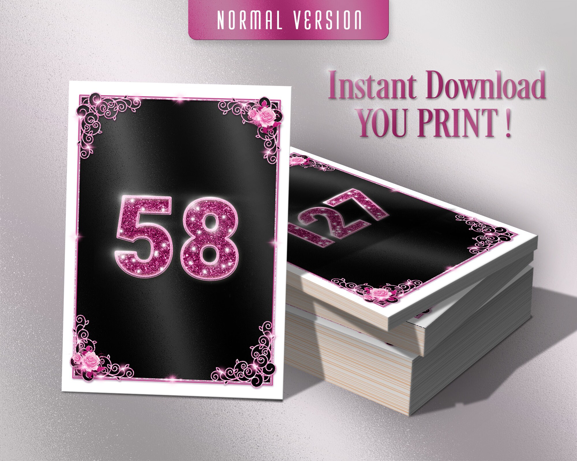 Facebook Live Numbers Live Numbers Facebook Live Number - Etsy