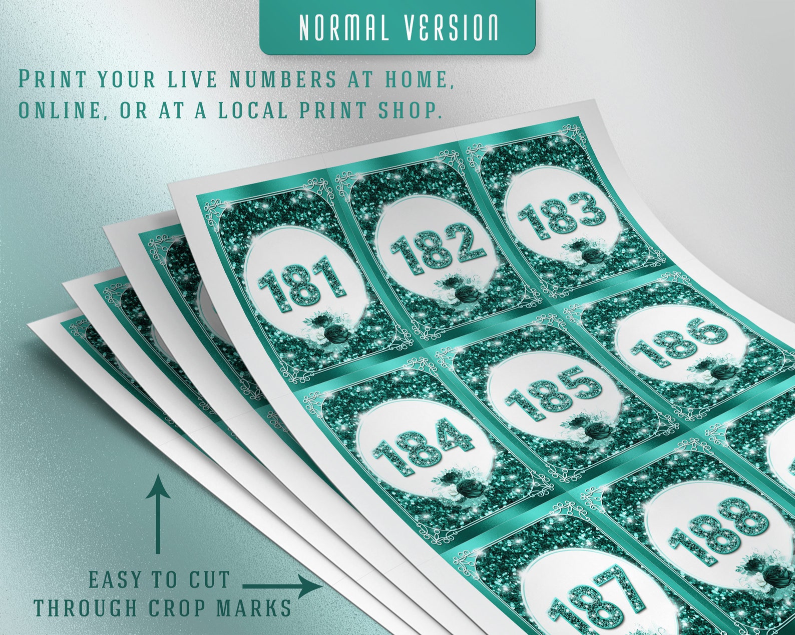 Facebook Live Numbers Live Numbers Facebook Live Number - Etsy