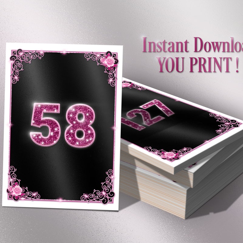 Paparazzi Numbers - Etsy