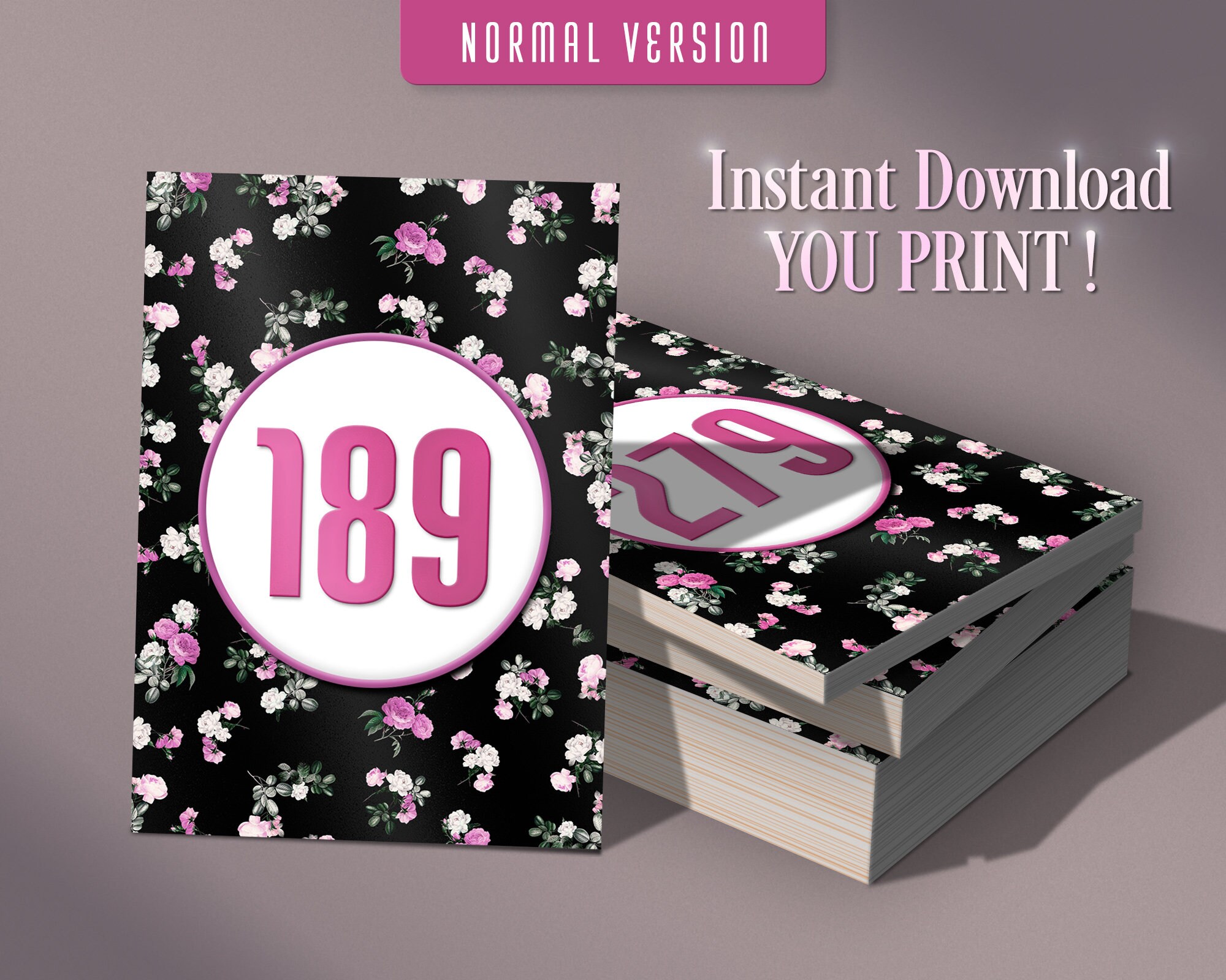 Floral Facebook Live Sale Numbers Live Tags Printable Live - Etsy