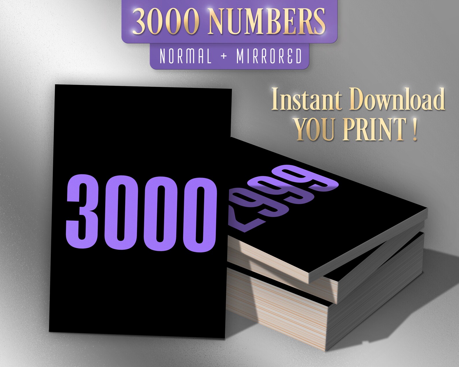 3000 Printable Facebook Live Numbers Facebook Live Number - Etsy Singapore