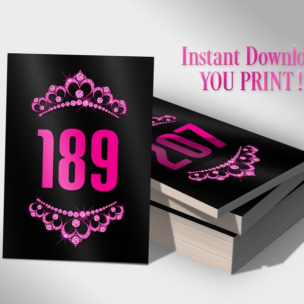 Paparazzi Numbers - Etsy