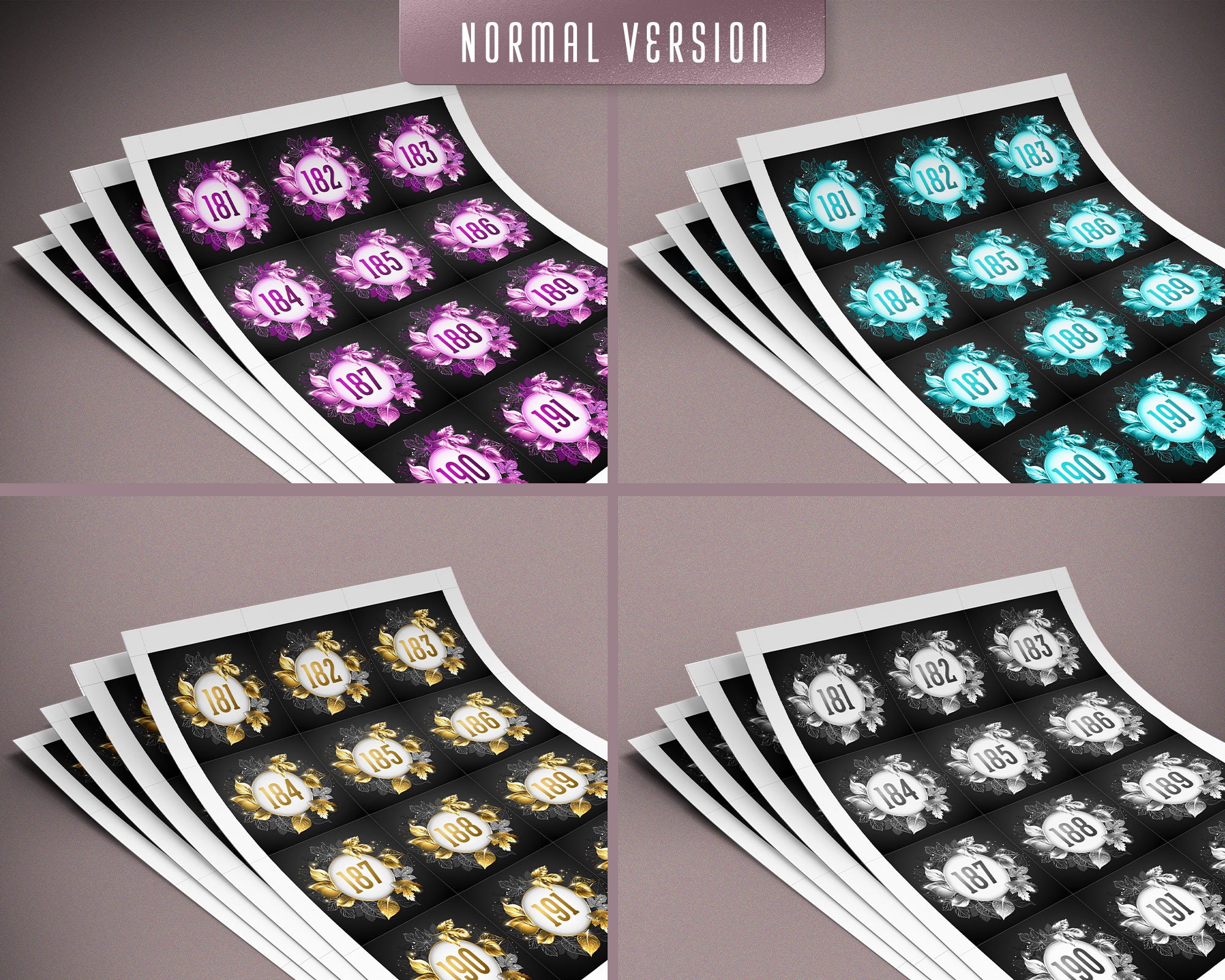 Facebook Live Numbers Live Number Tags Printable Live Tags - Etsy