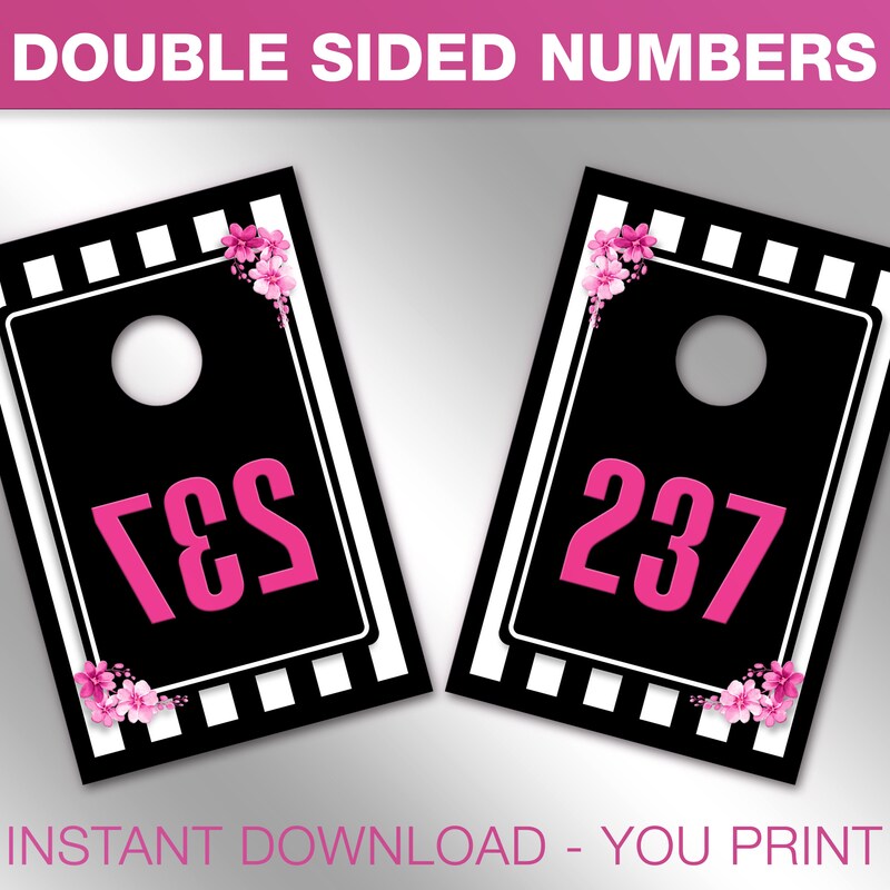 Number Cards - Etsy