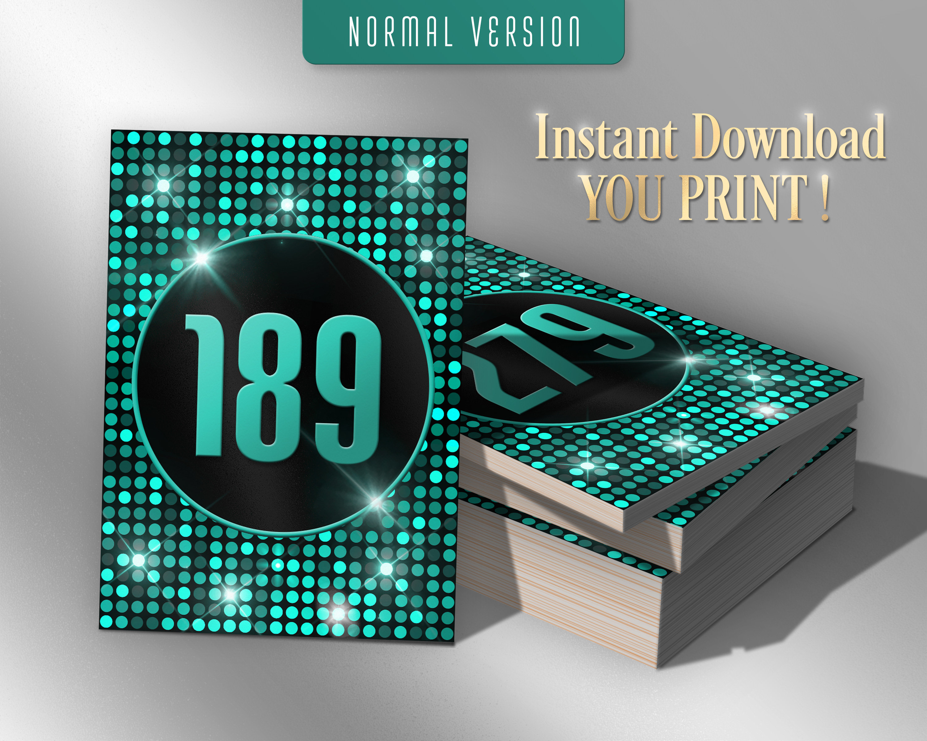 Facebook Live Number Cards, Facebook Numbers, Live Tags, Normal ...