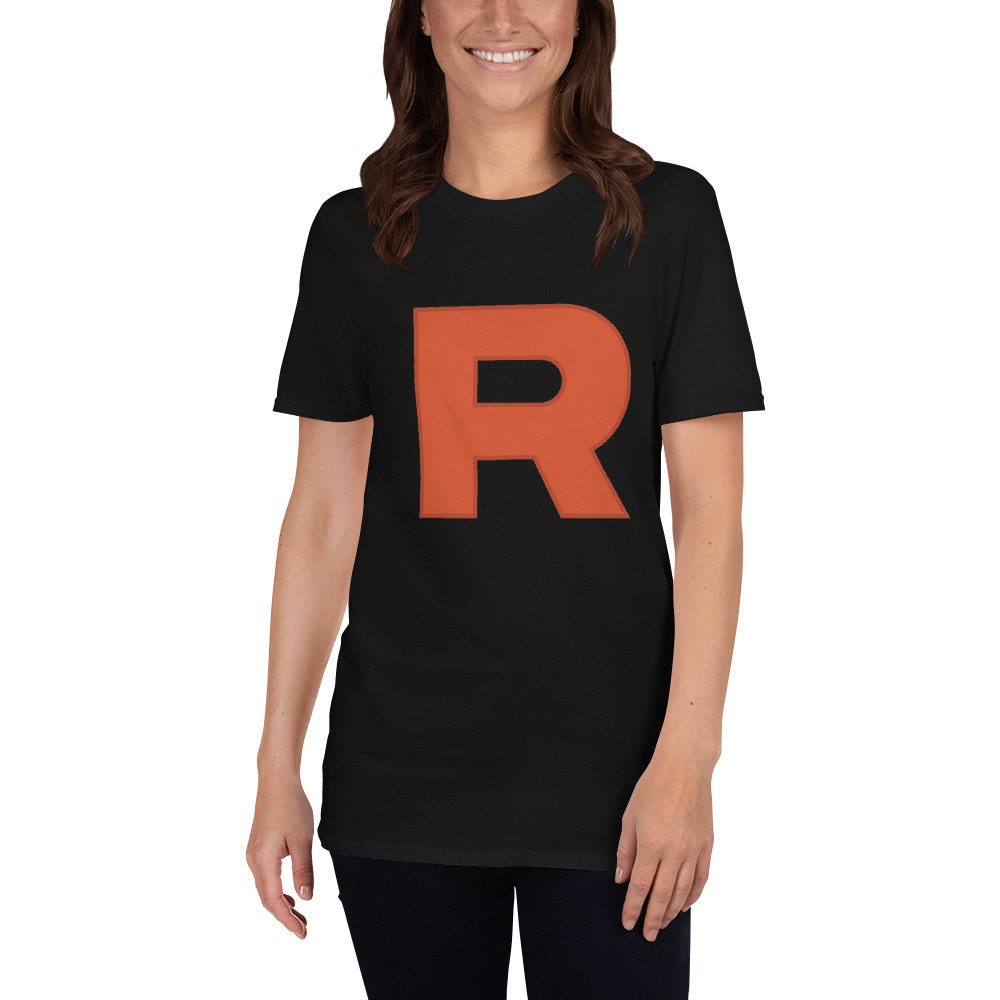 Pure Black Team Rocket T-Shirt | Etsy