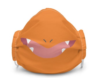 Charmander Face Mask - Etsy