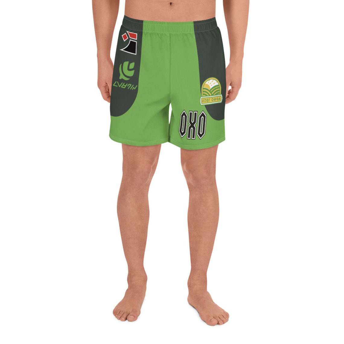 Grass Type Gym Sword and Shield Men's Athletic Shorts | Etsy