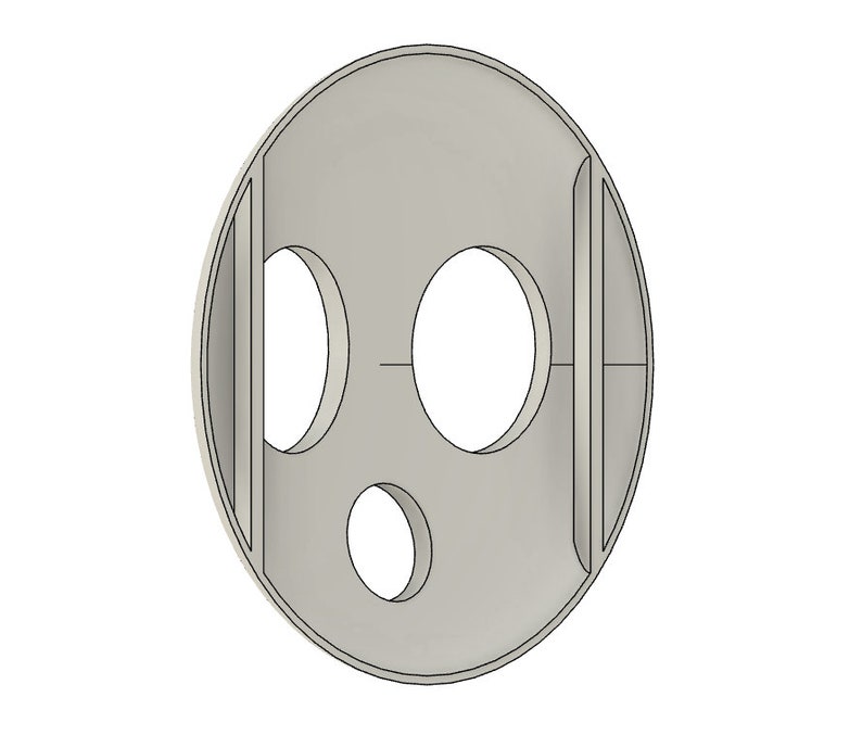 Allister Mask 3D Model Print Files STL OBJ FBX | Etsy