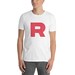 White Team Rocket T-shirt - Etsy