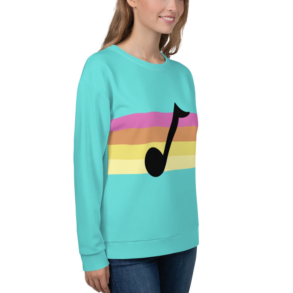 Mabel Music Note Rainbow Gravity Falls Unisex Sweatshirt - Etsy