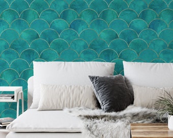 Scallop Shell Wallpaper - Etsy