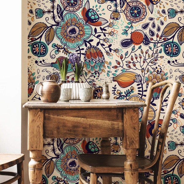 Washable Wallpaper for Kitchen - Etsy